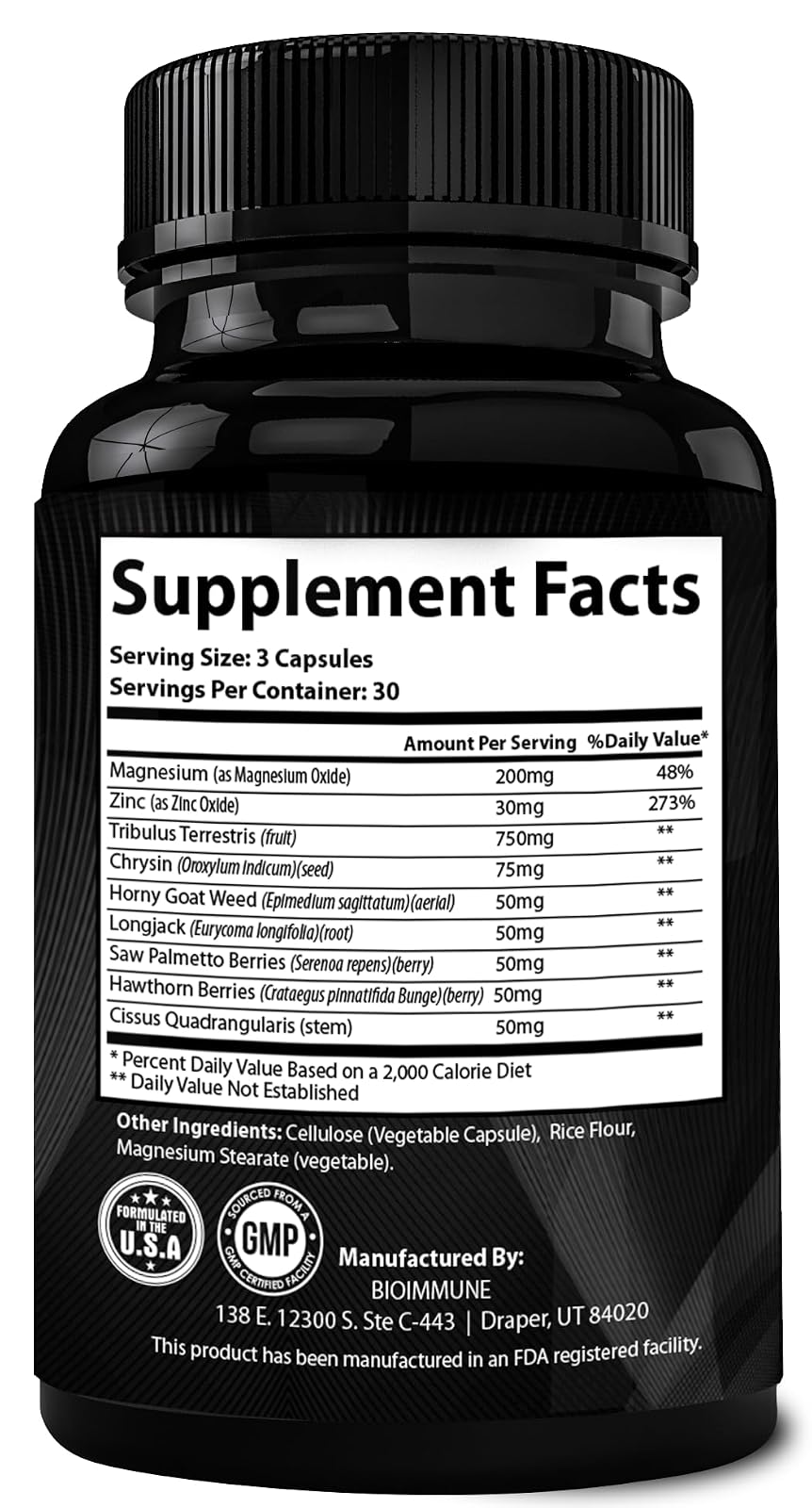 TESTAGRA concentrated multivitamins for performance