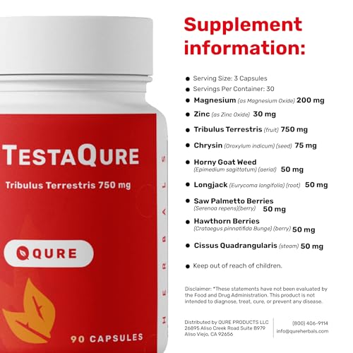 TestaQure vegan tribulus for athletes