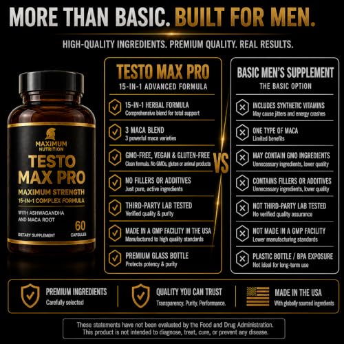 Testo Max Pro for improved stamina
