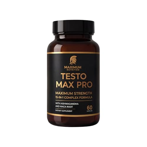 Testo Max Pro testosterone booster capsules