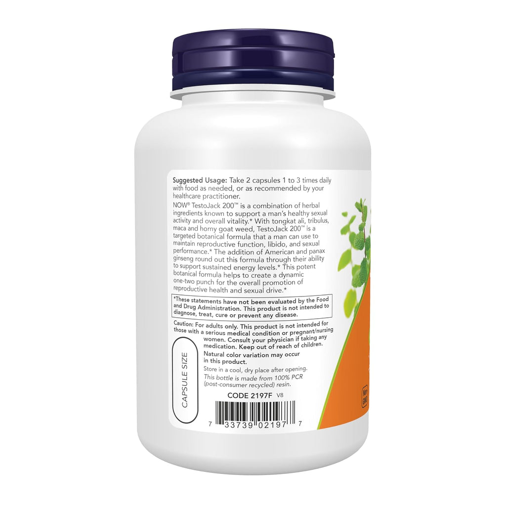 TestoJack 200 whole food multivitamin