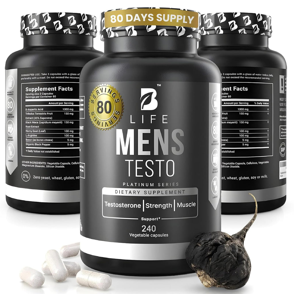 testosterone booster for hair skin