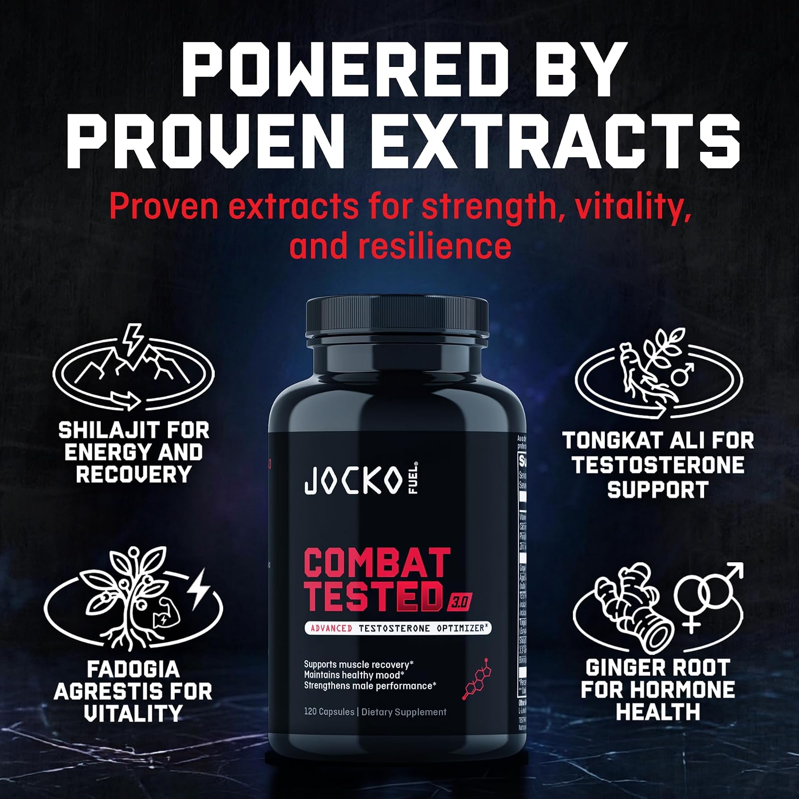 Testosterone booster for muscle growth