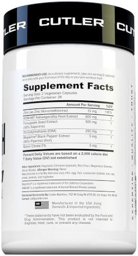 testosterone booster for vitality and strength