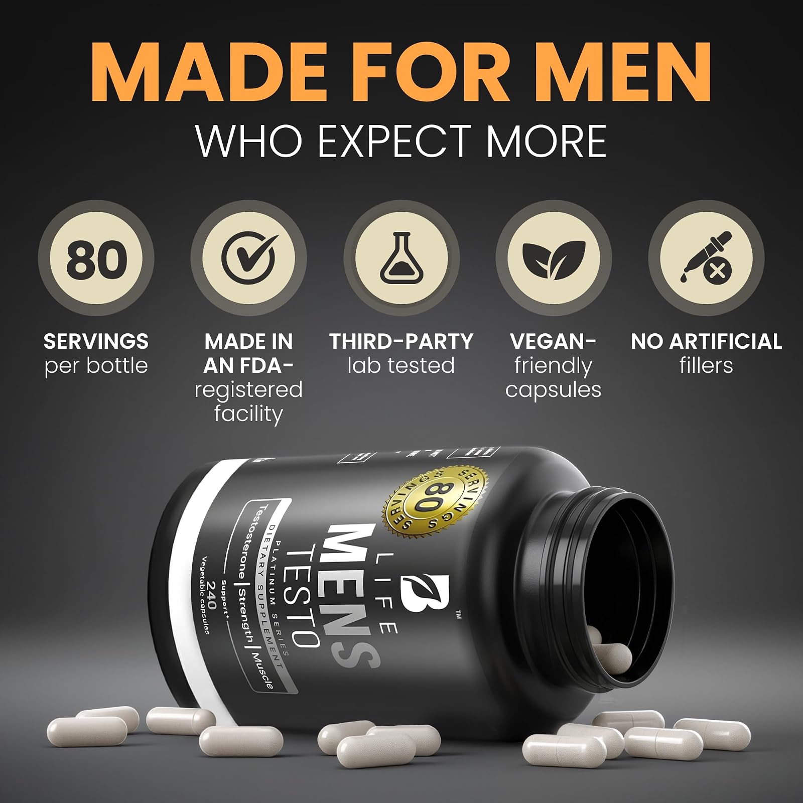 testosterone supplement for better nails