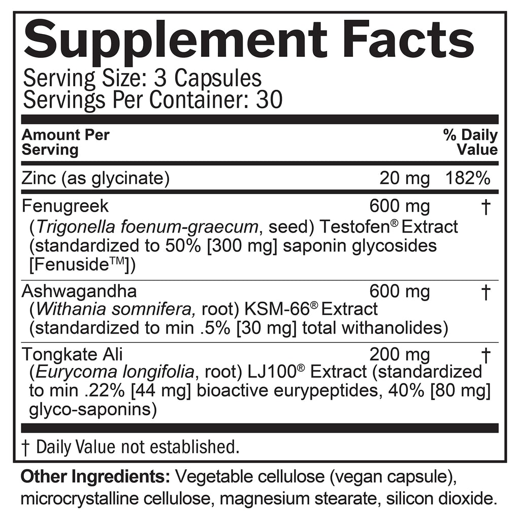 testosterone support for active lifestyle