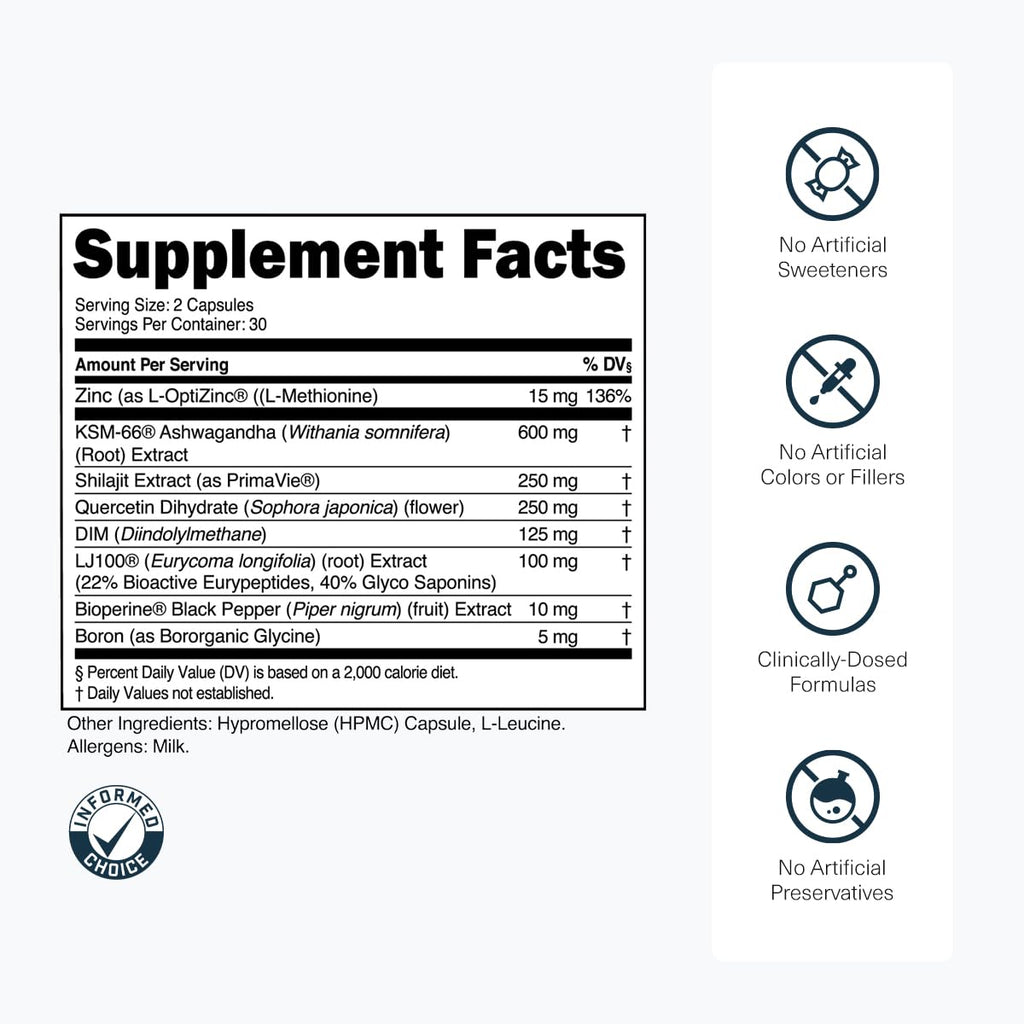 testosterone support for active lifestyles