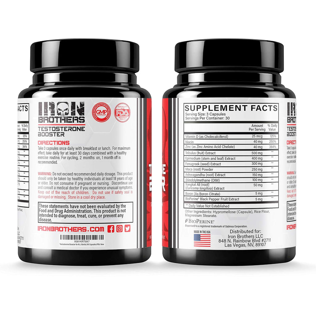 testosterone support multivitamin capsules