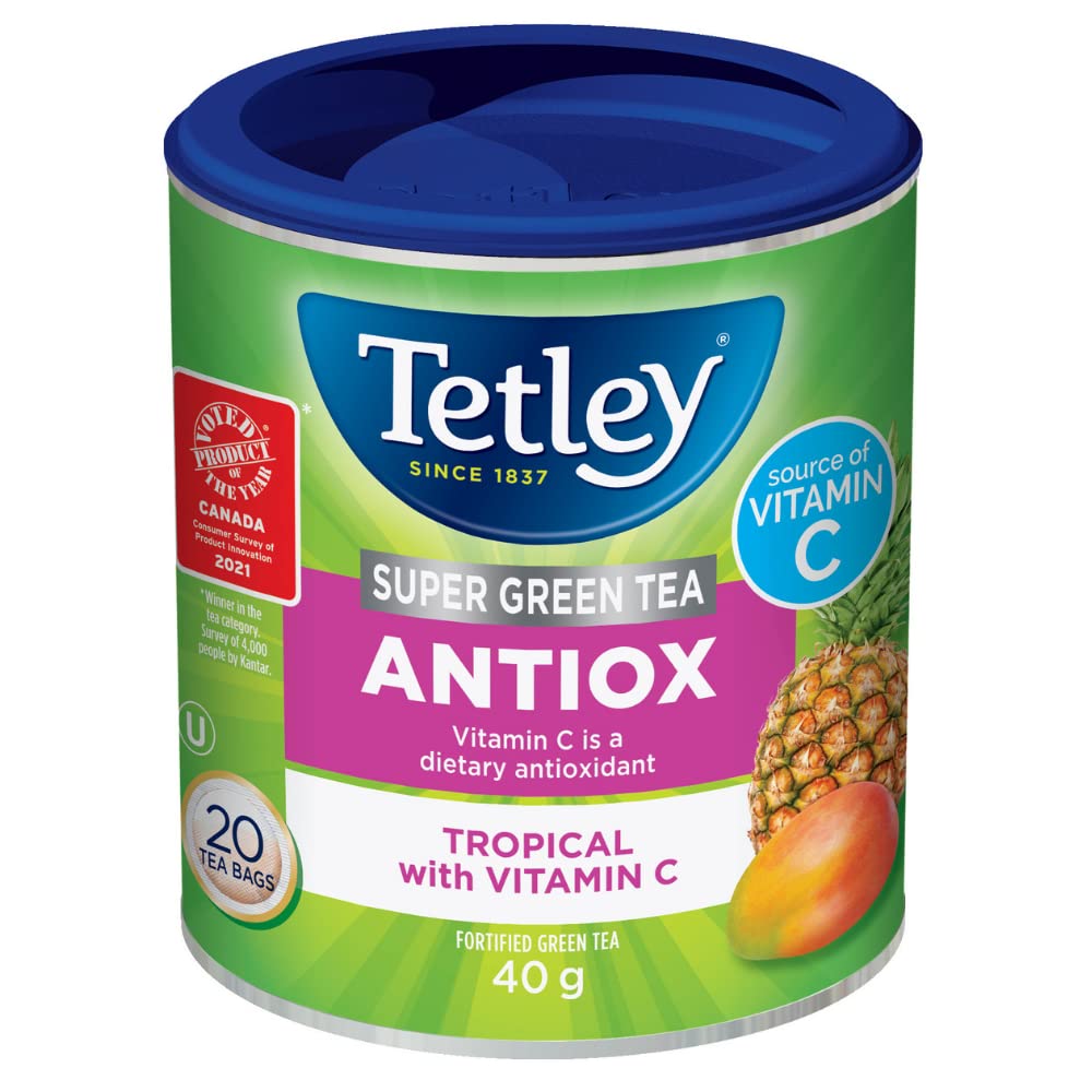 Tetley green tea antioxidant benefits