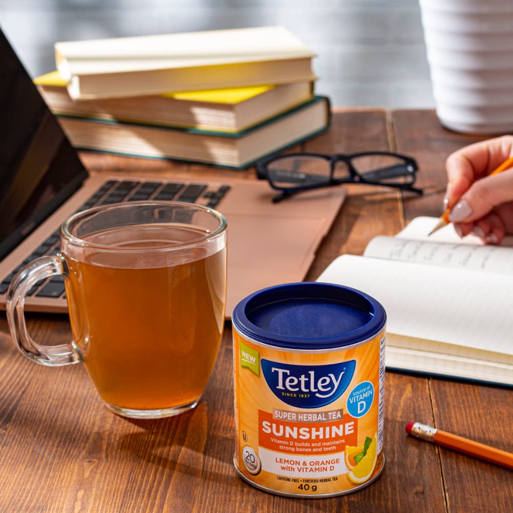 Tetley Sunshine Tea for immune support