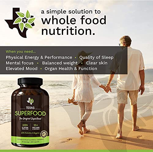 Texas SuperFood original formula benefits