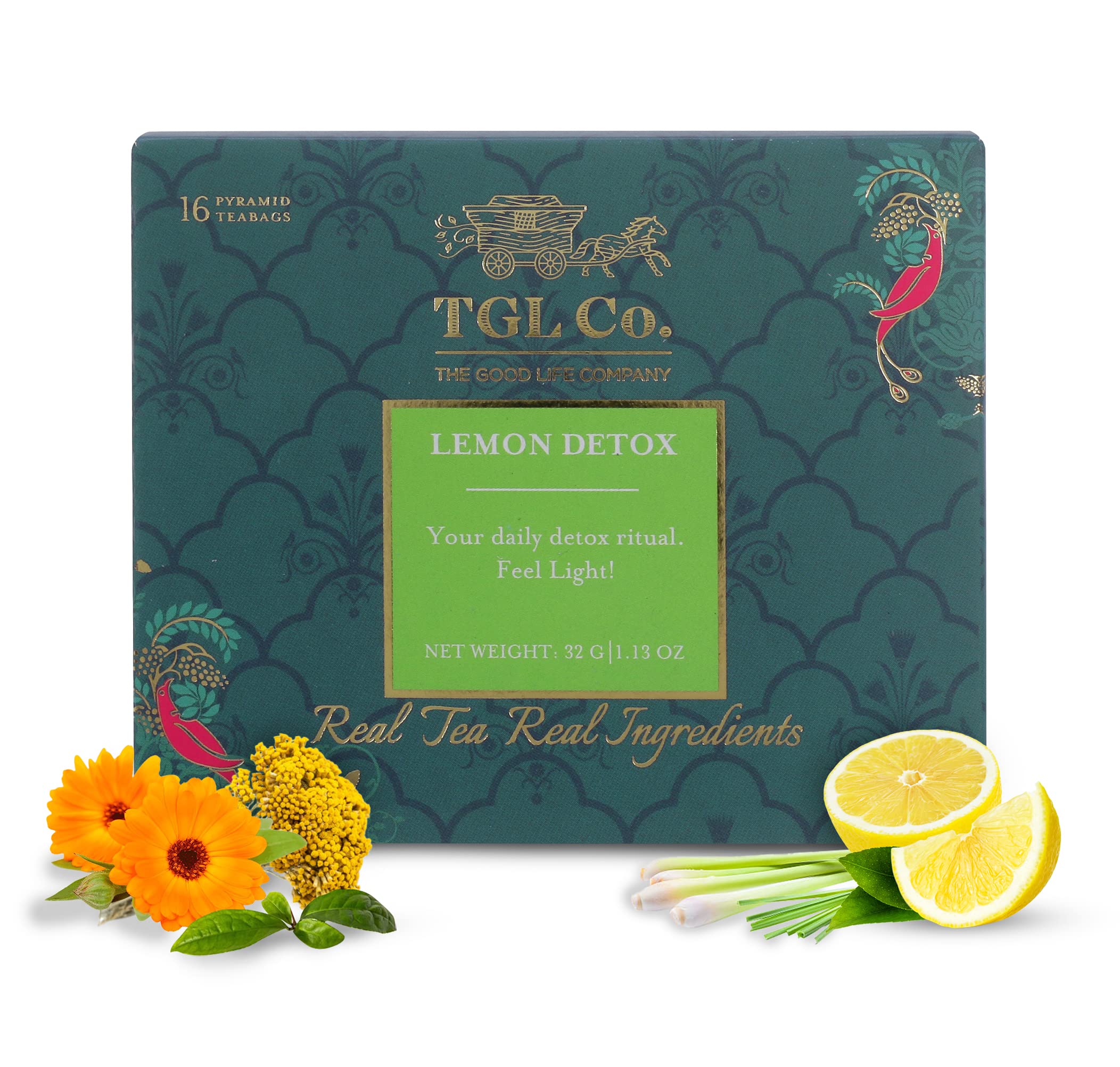 TGL Lemon Green Tea Bags