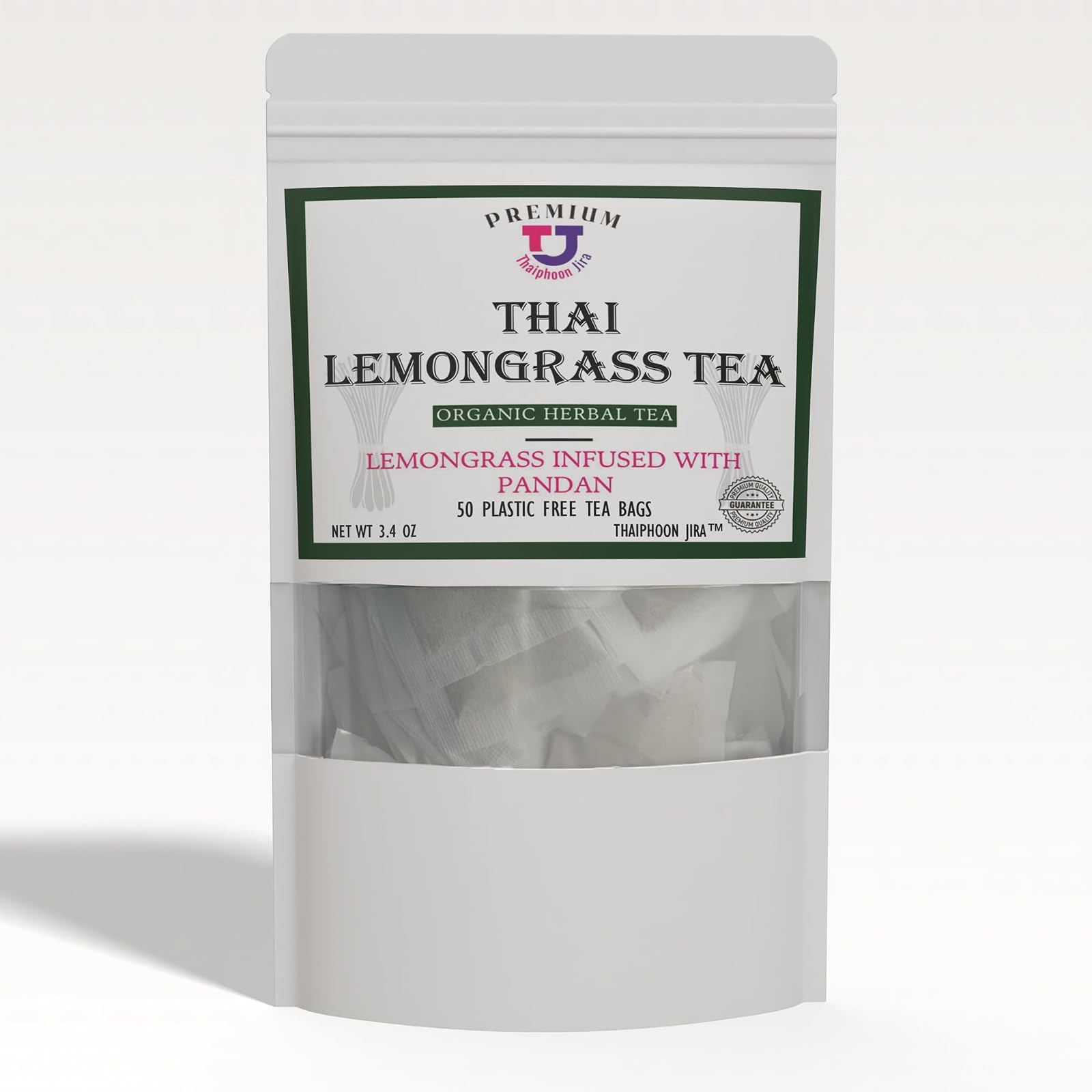 Thai lemongrass herbal tea bags