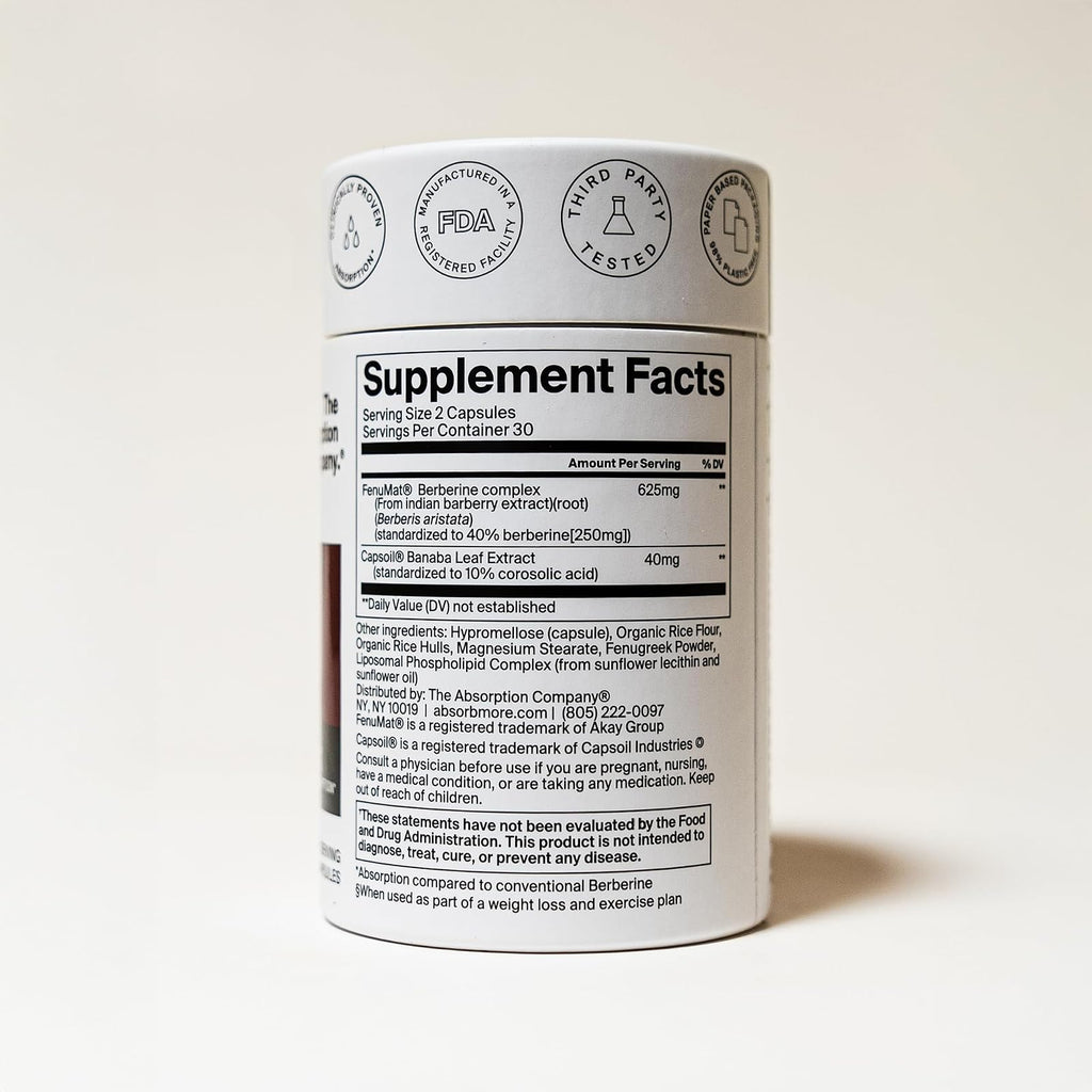 The Absorption Company berberine formula