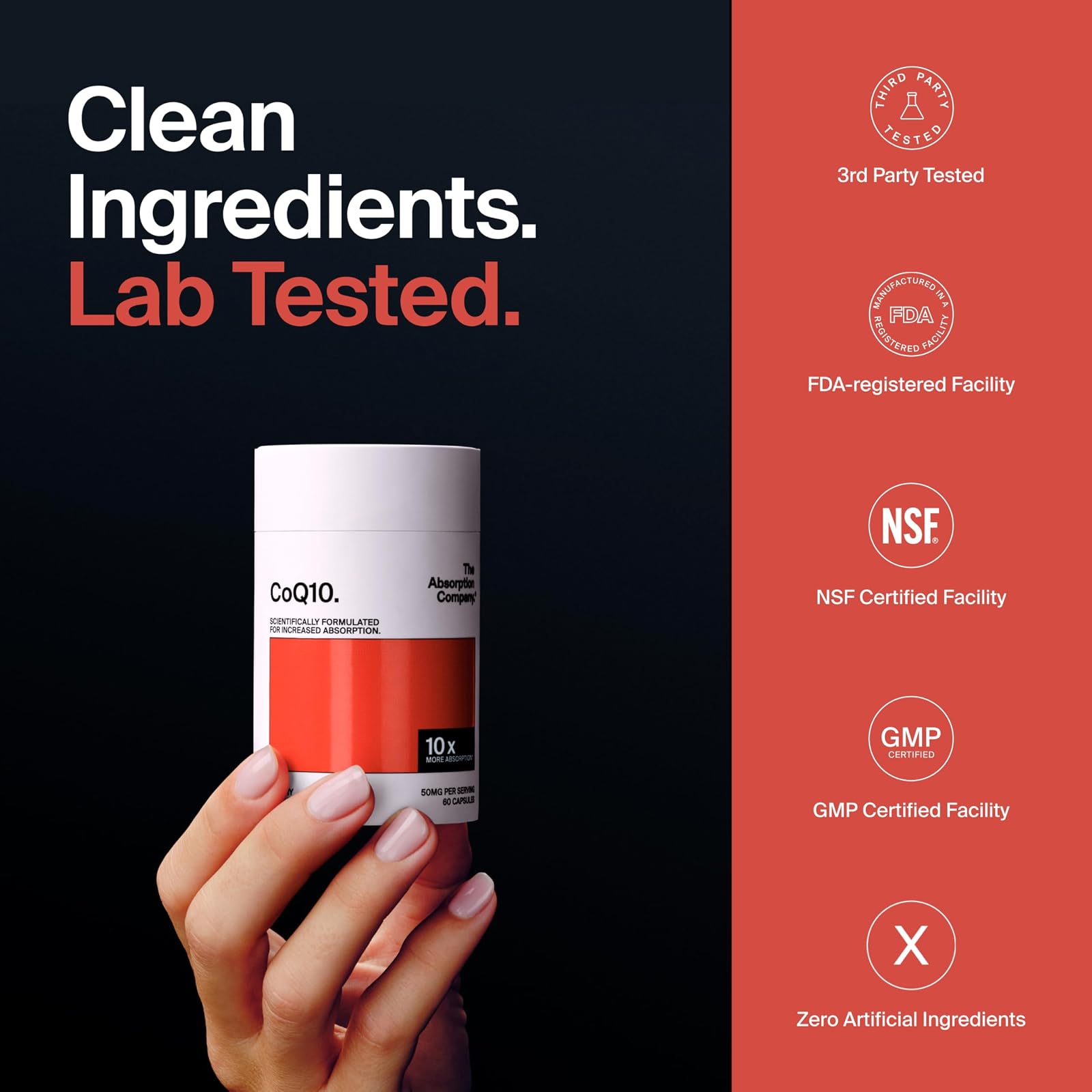 The Absorption Company CoQ10 benefits