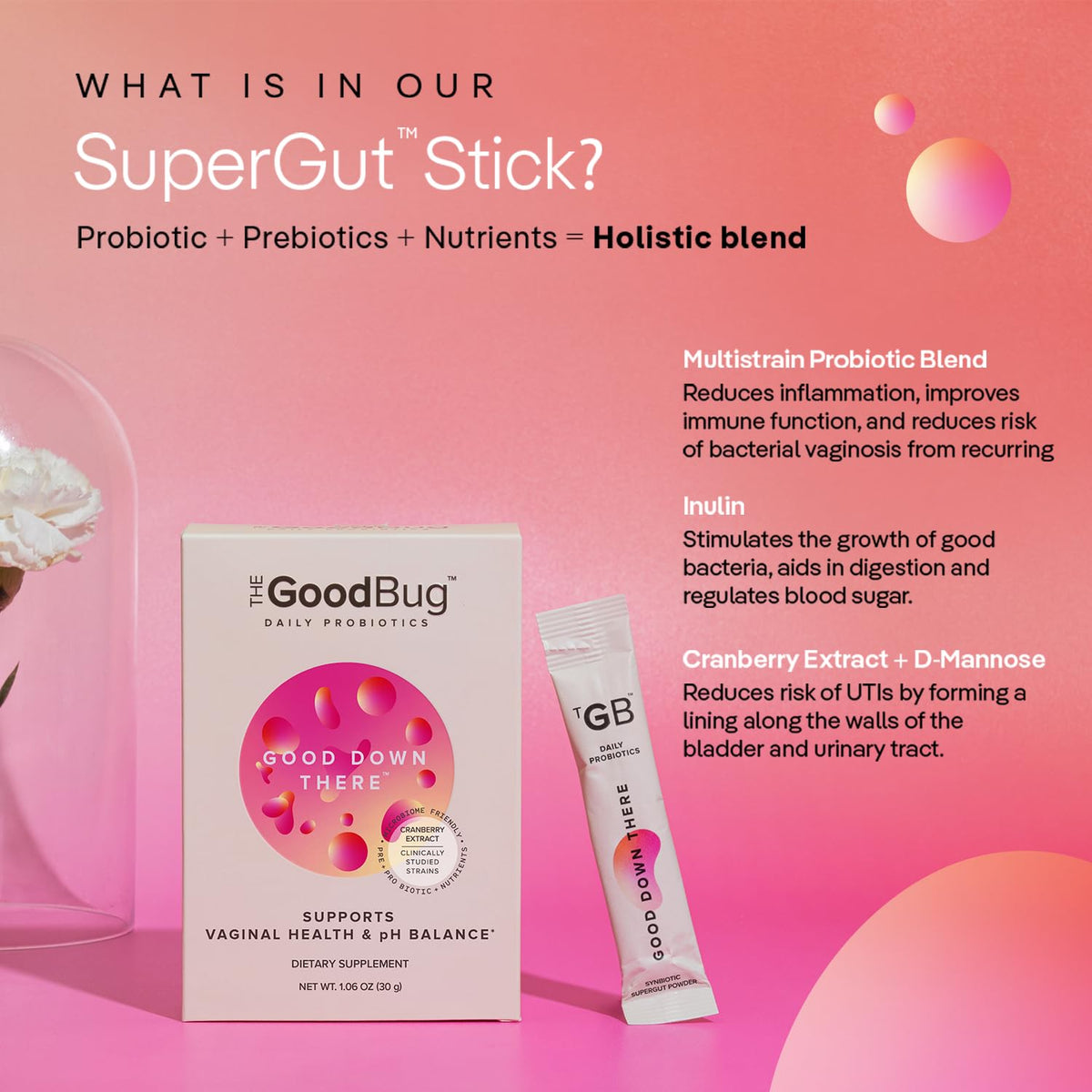 The Good Bug digestive health supplement