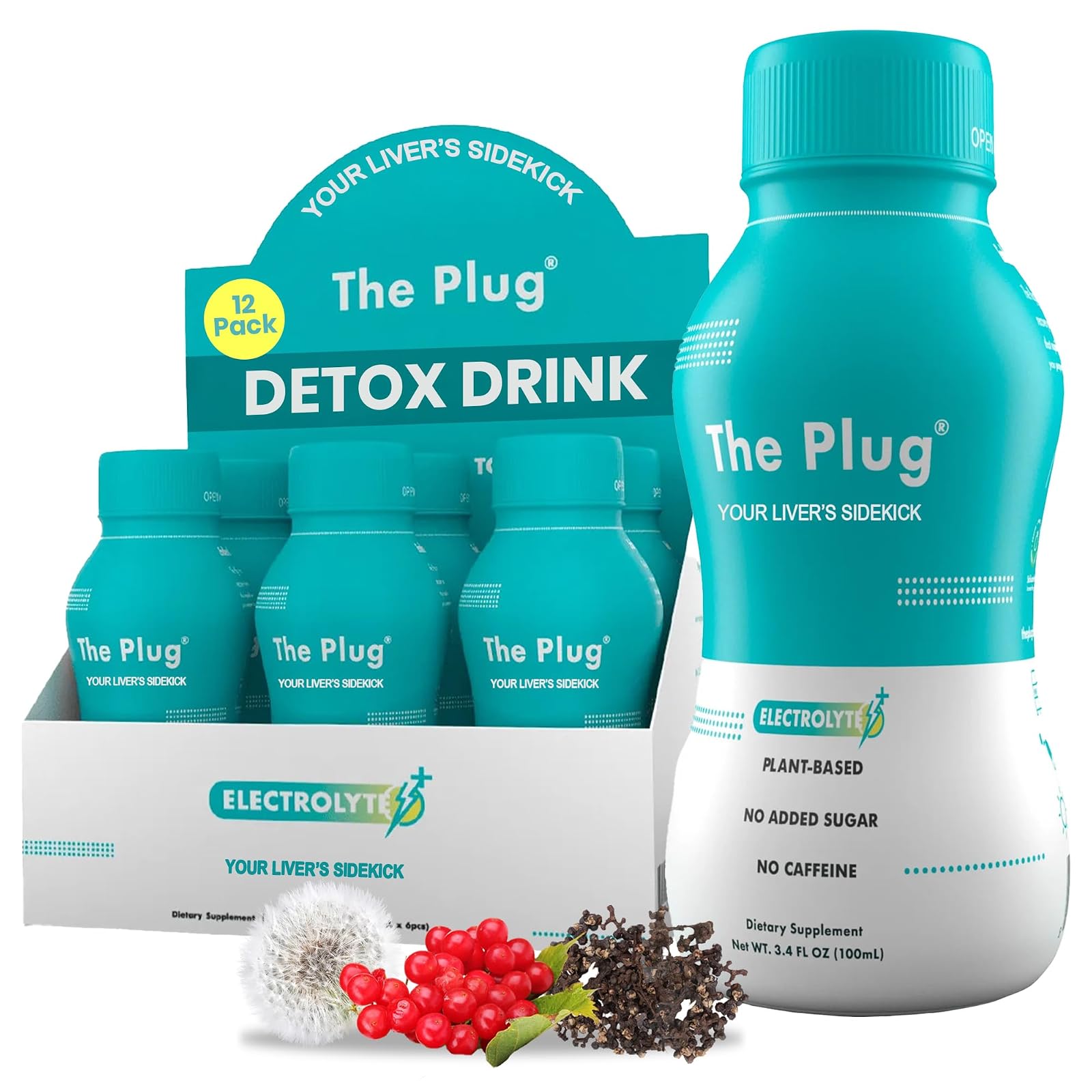The Plug liver cleanse detox drink