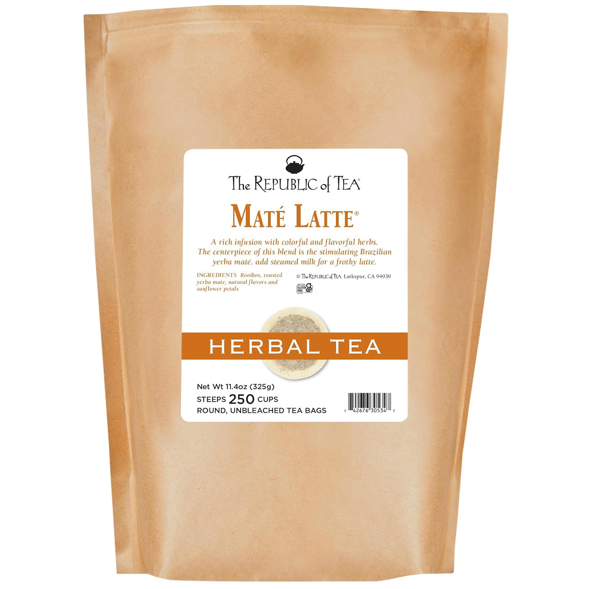 The Republic of Tea Maté Latte bags