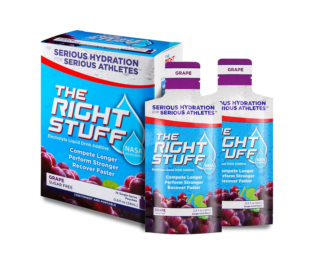 The Right Stuff grape electrolyte drink