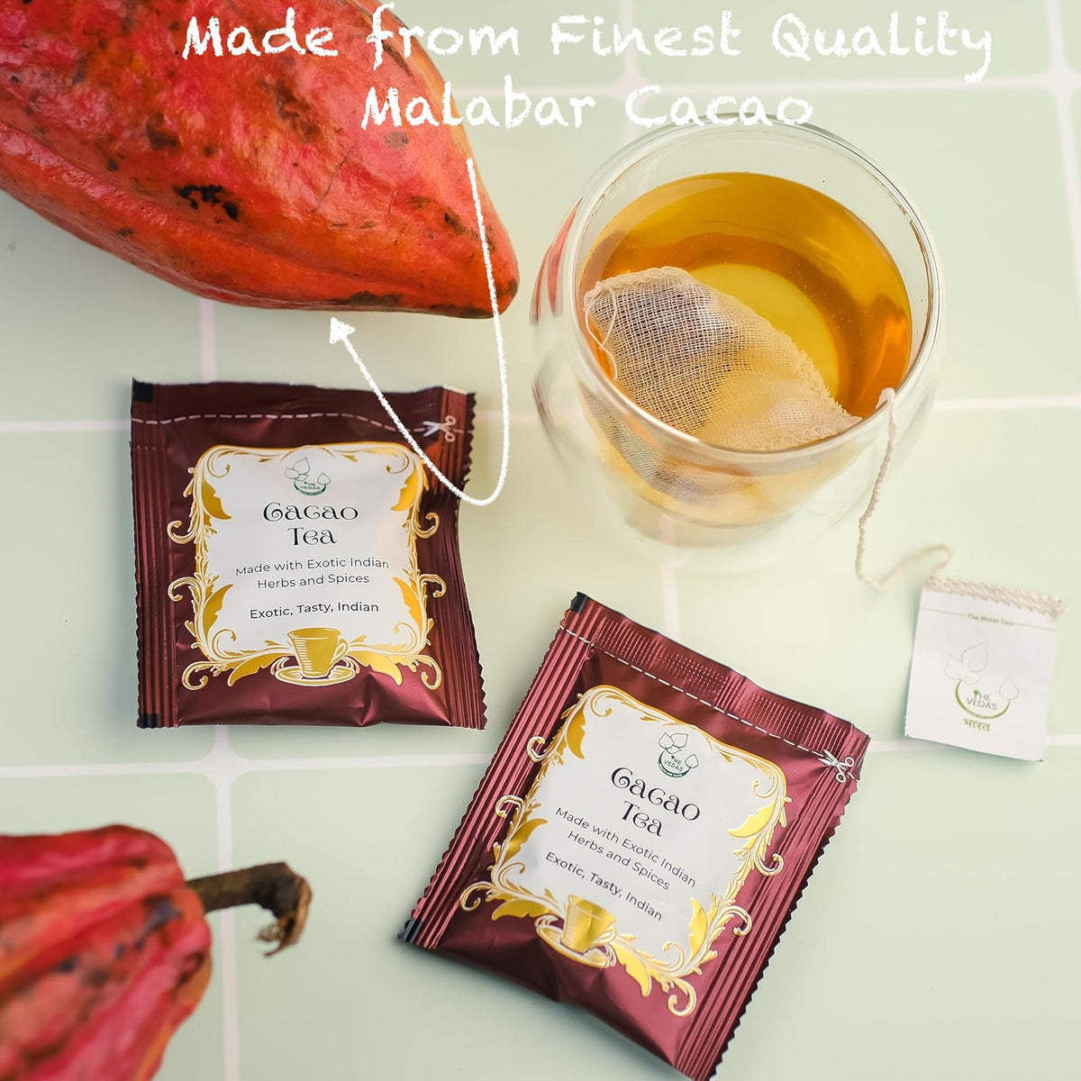 The Vedas cacao tea benefits