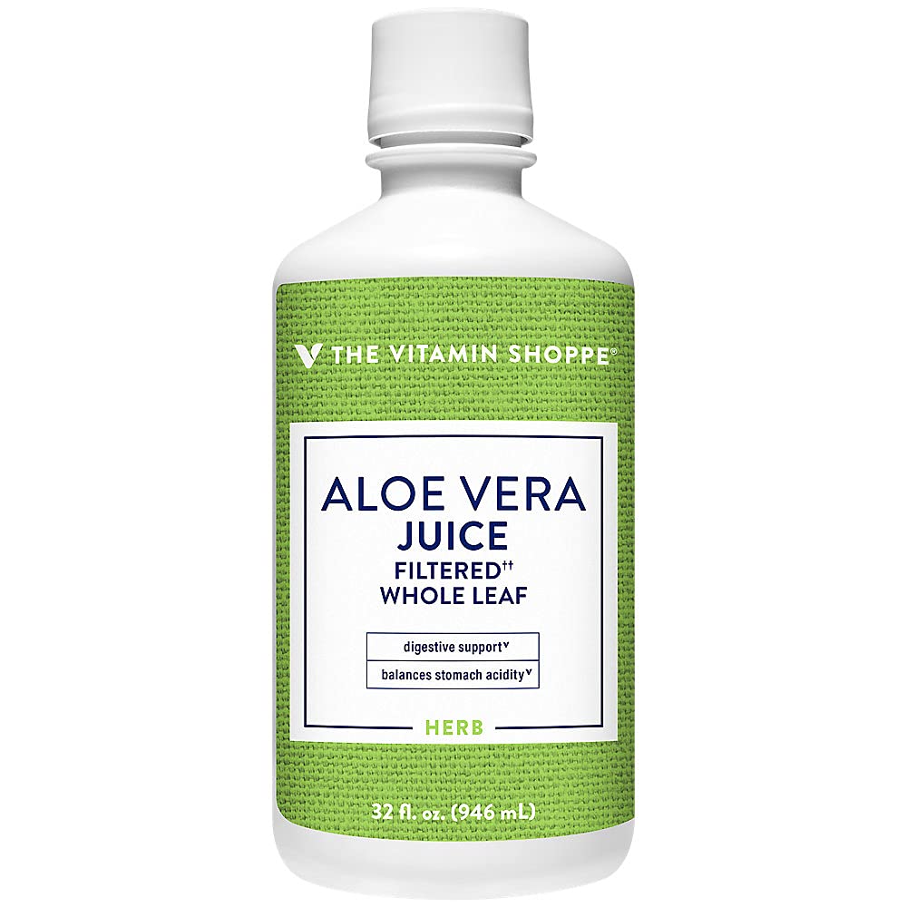 The Vitamin Shoppe Aloe Vera Juice benefits