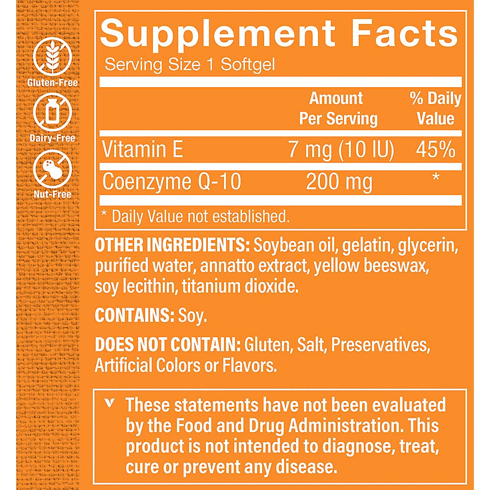 The Vitamin Shoppe coq10 antioxidant benefits