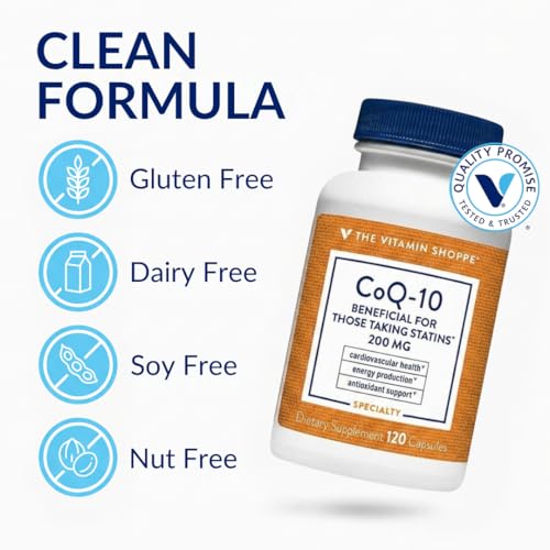 The Vitamin Shoppe coq10 supplements