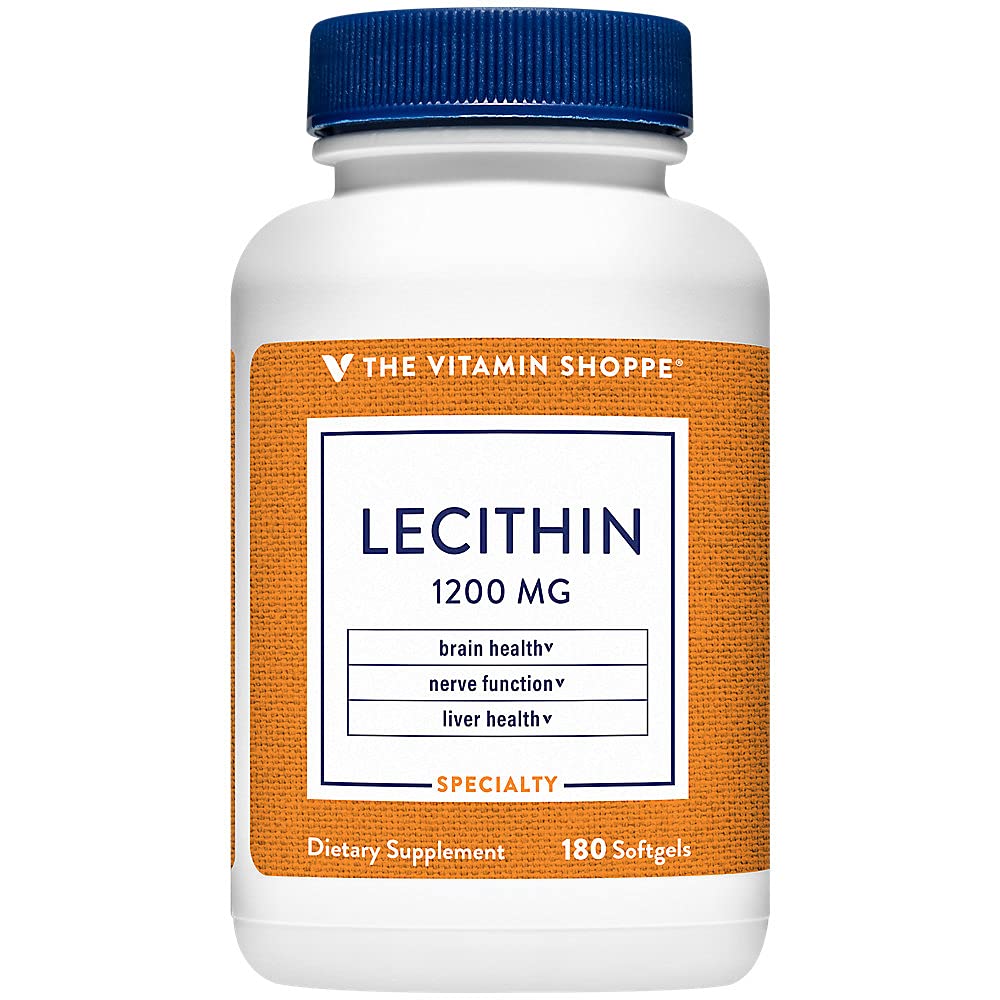 The Vitamin Shoppe lecithin softgels benefits