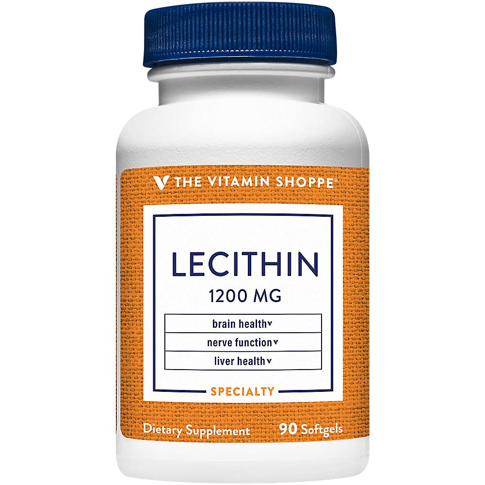The Vitamin Shoppe lecithin softgels benefits