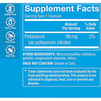 The Vitamin Shoppe potassium capsules
