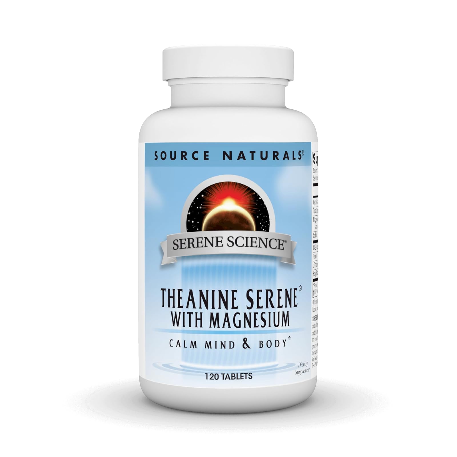 Theanine Serene magnesium tablets