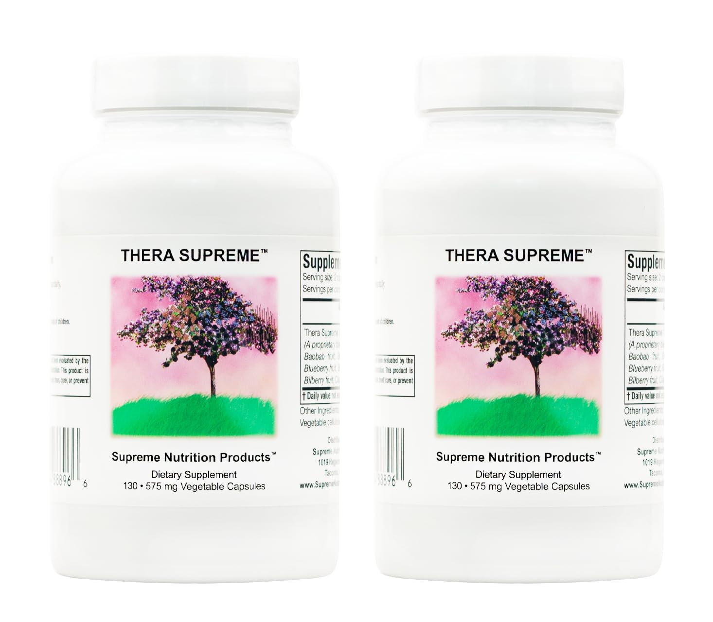 Thera Supreme vegetarian capsules for wellness