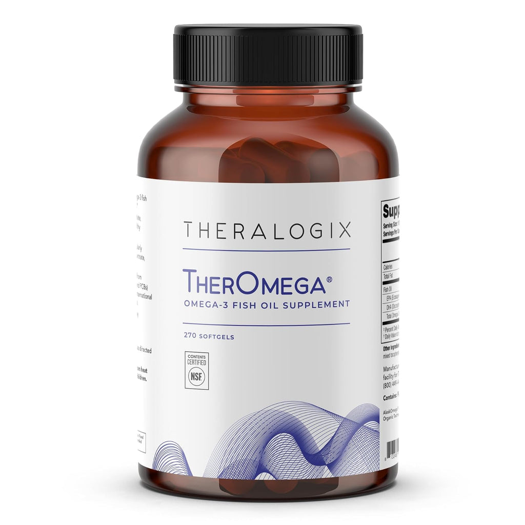 Theralogix fish oil omega 3 softgels