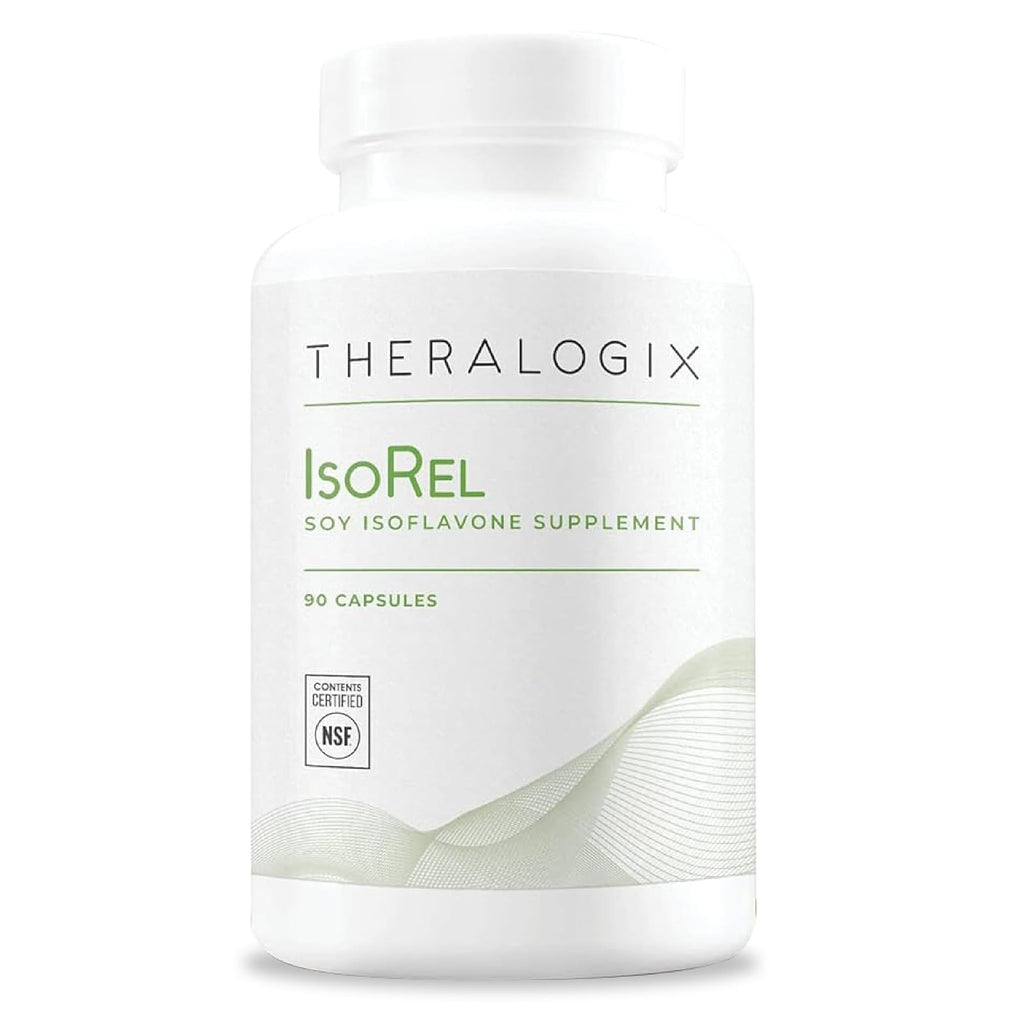 Theralogix IsoRel soy isoflavones capsules