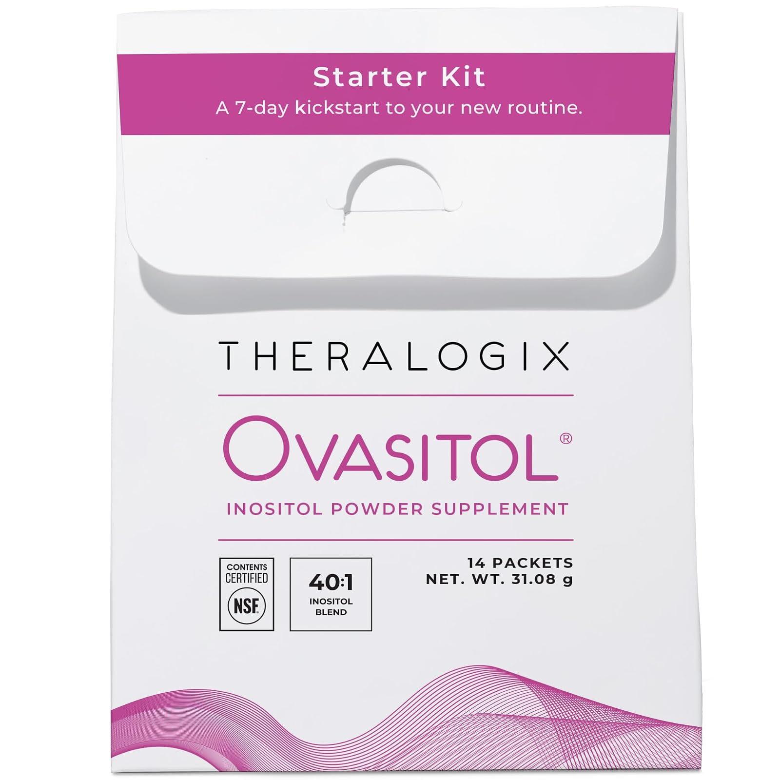 Theralogix Ovasitol vitamin b complex starter kit
