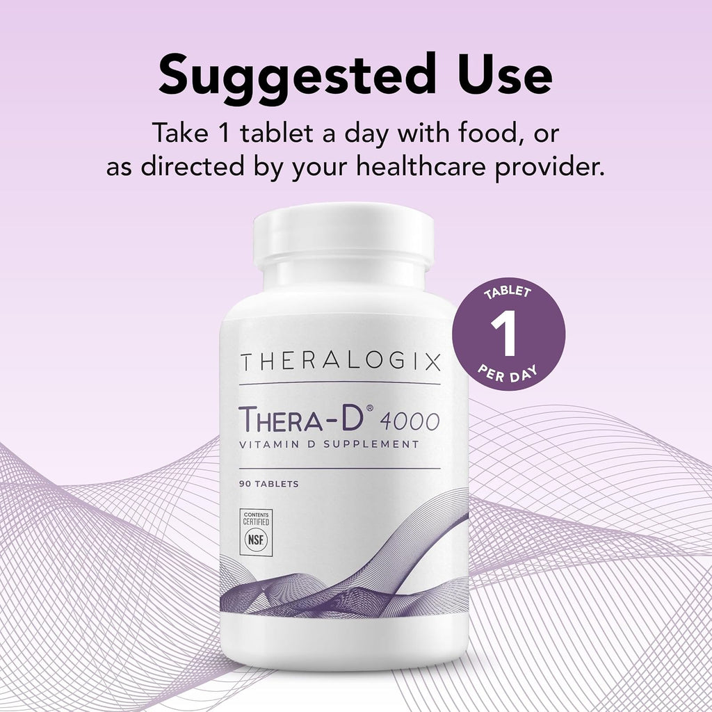 Theralogix vitamin D3 for immune support