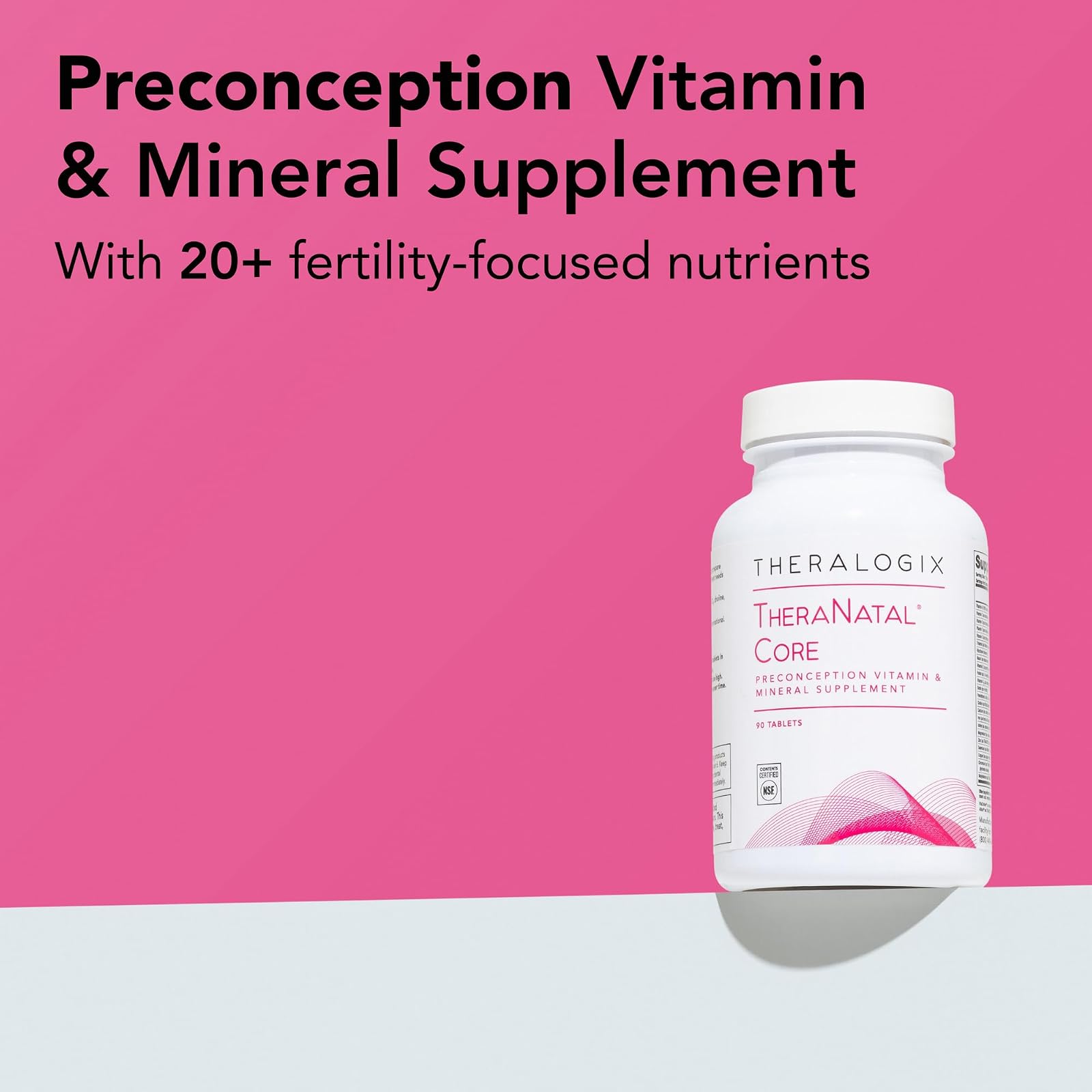 TheraNatal Core prenatal dha capsules