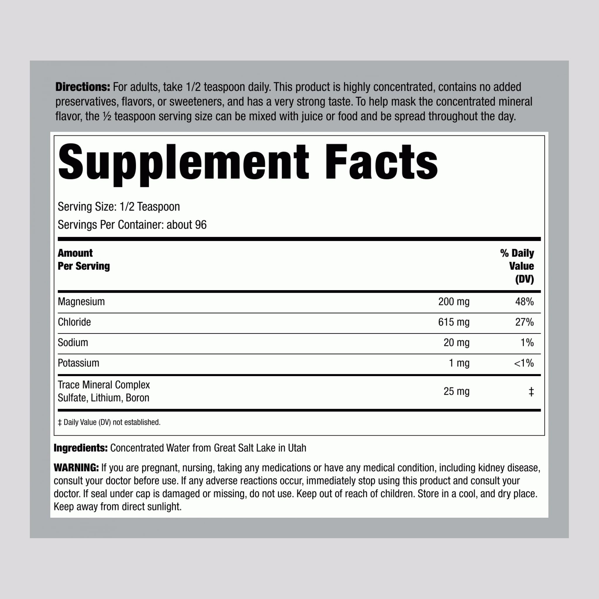 therapeutic grade trace minerals drops