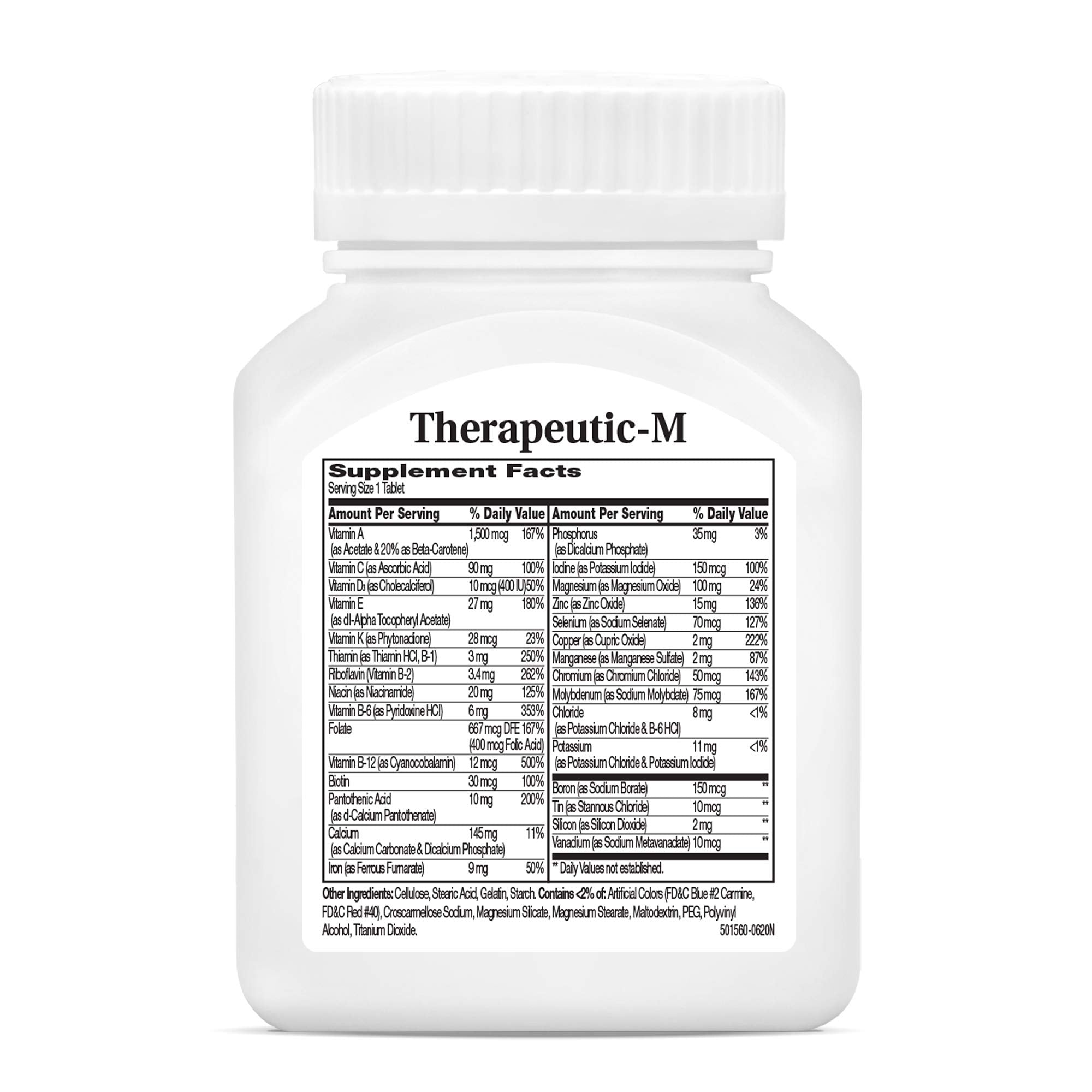 therapeutic M tablets for energy