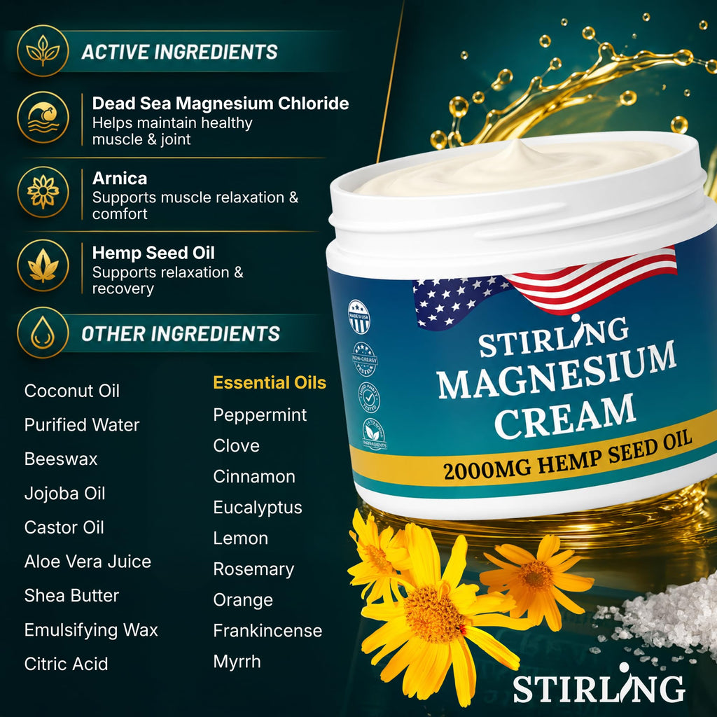 therapeutic magnesium cream for relaxation