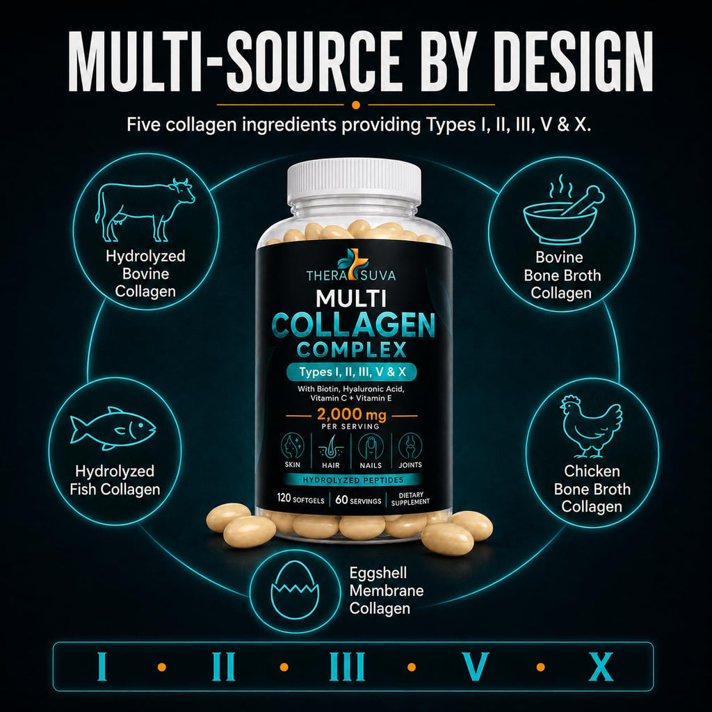 TheraSuva multi collagen for hair growth