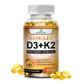TheraSuva vitamin D3 K2 softgels