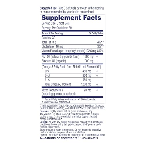 TheraTears fish oil for overall health