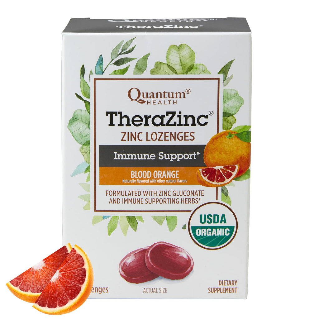 TheraZinc elderberry immune support lozenges