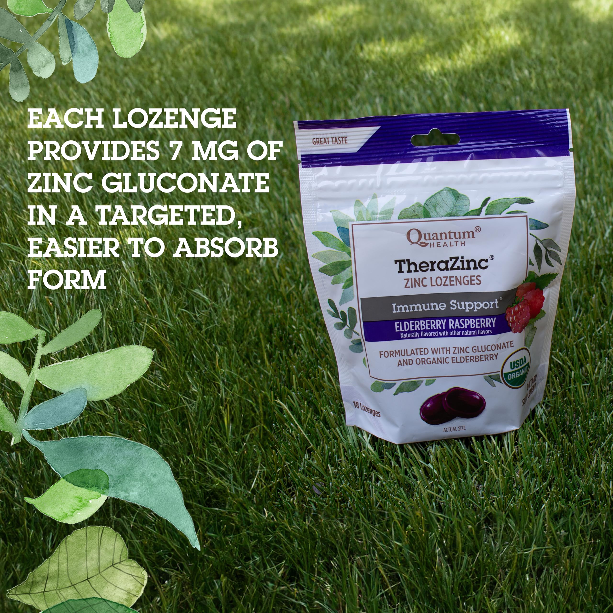 TheraZinc lozenges for seasonal wellness