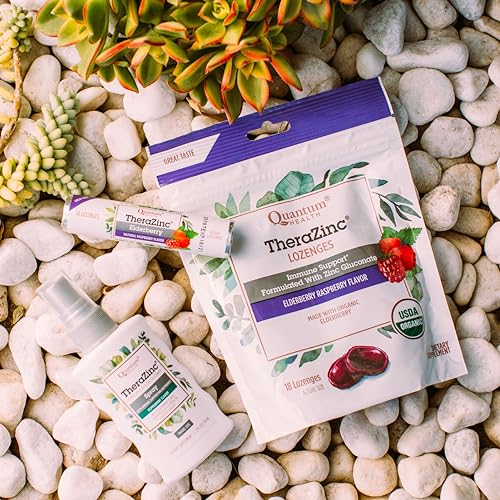 TheraZinc lozenges with raspberry flavour