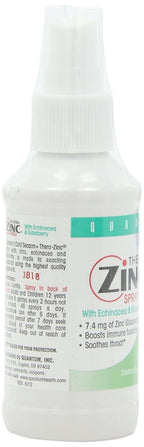 TheraZinc spray for throat comfort