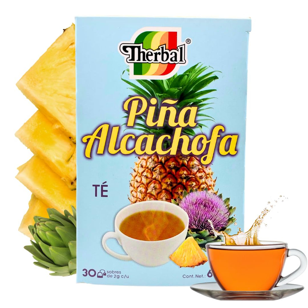 Therbal pineapple artichoke tea bags