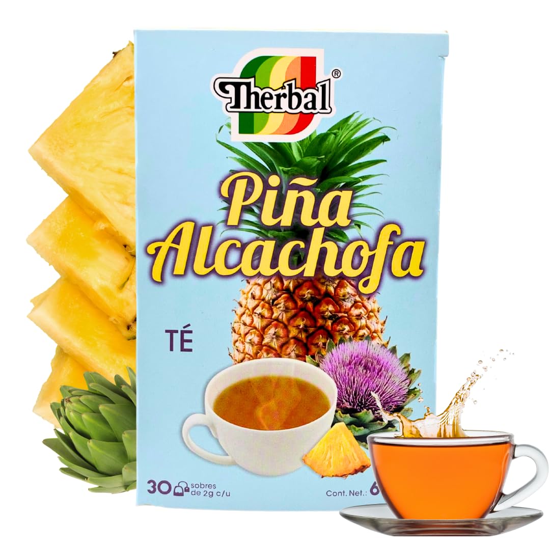 Therbal pineapple artichoke tea bags