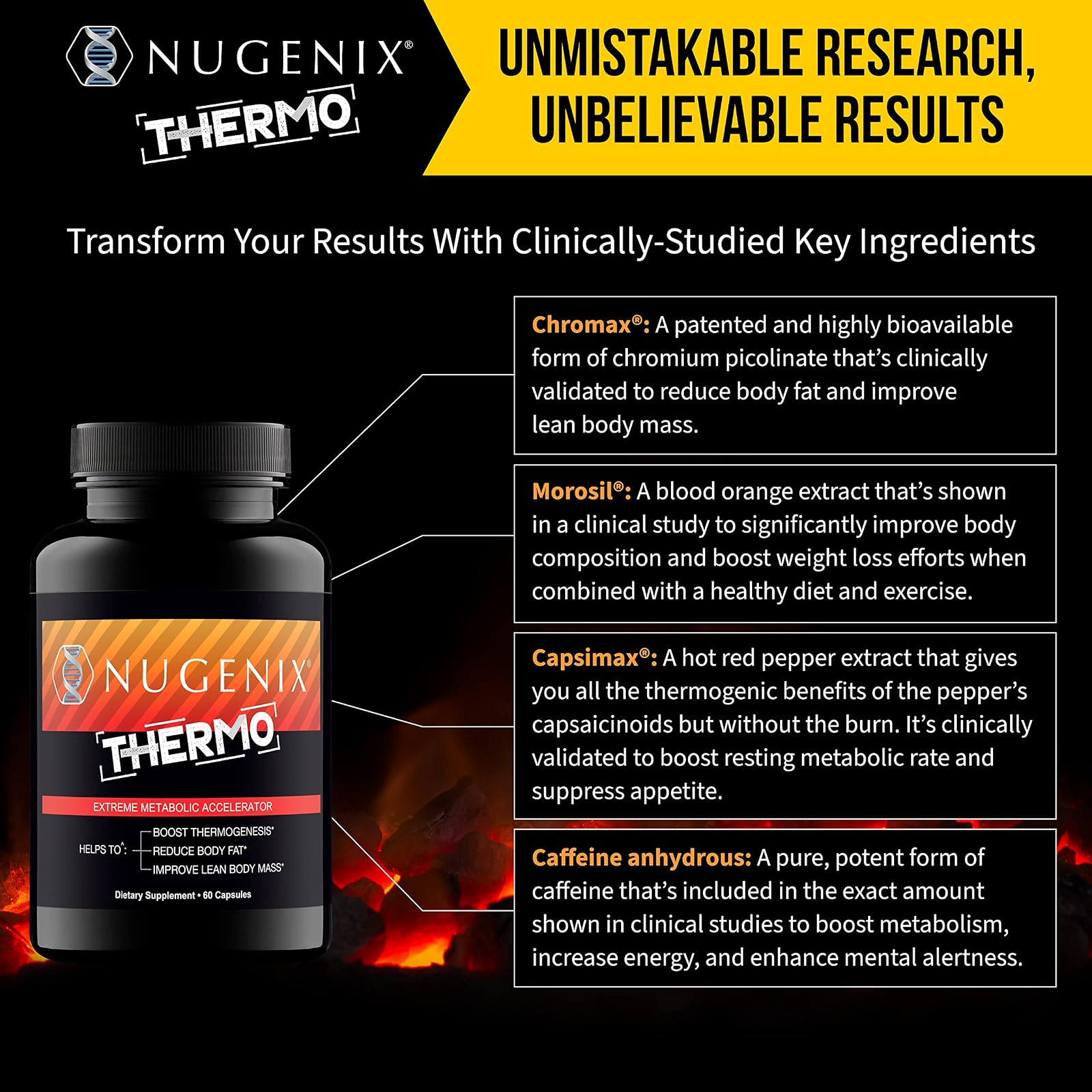 Thermogenic fat burners for energy boost